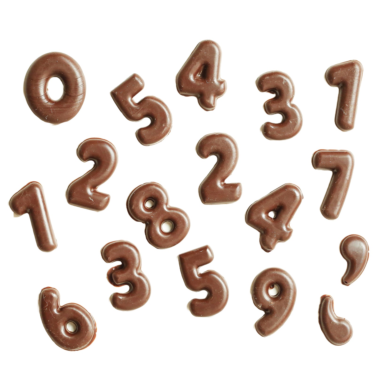 Numbers & Symbols Chocolate Mould | Easy to Use for Custom Chocolates ...