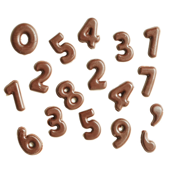 Numbers & Symbols Chocolate Mould | Easy to Use for Custom Chocolates ...