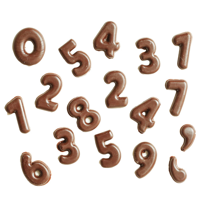 Numbers & Symbols Chocolate Mould | Easy to Use for Custom Chocolates ...