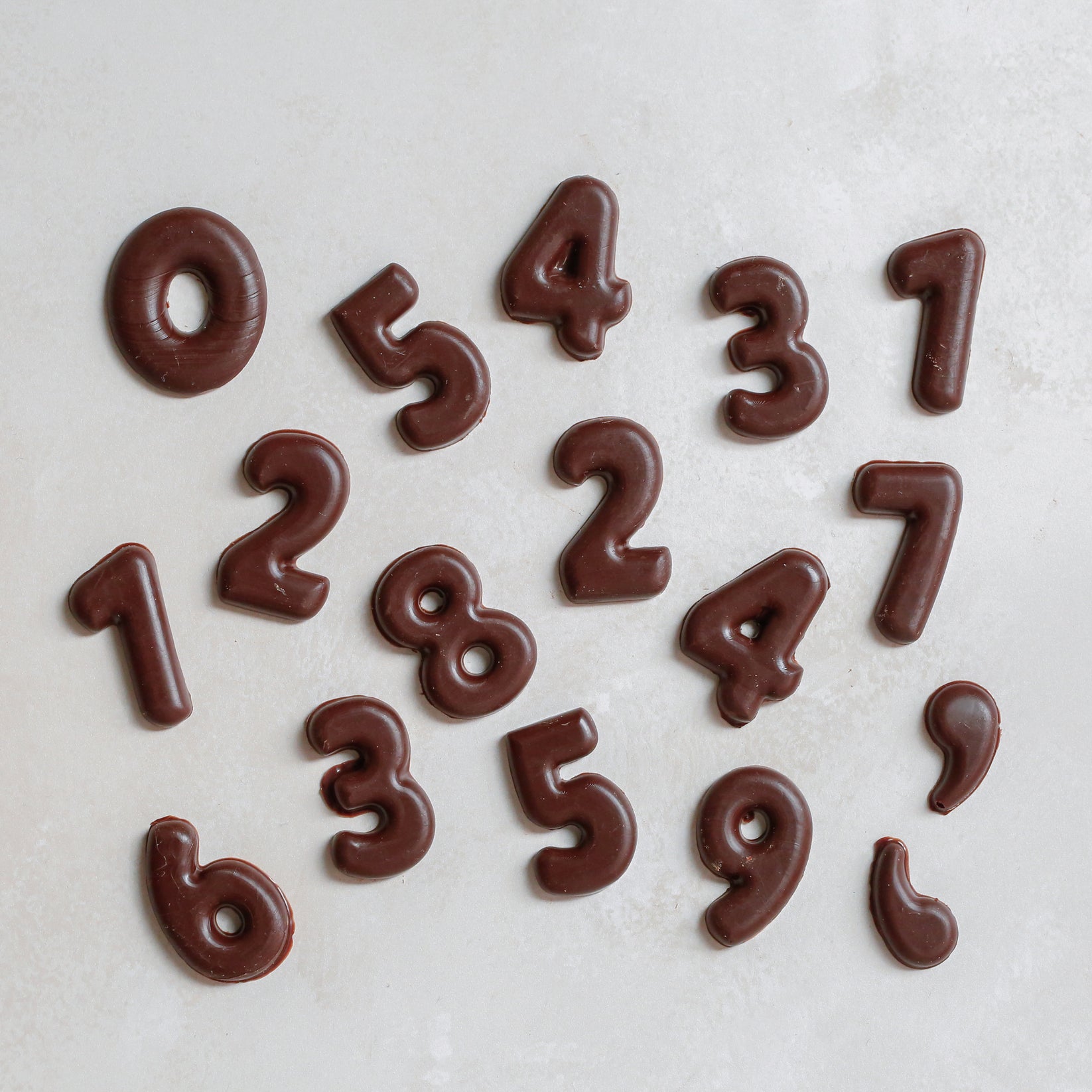 Numbers & Symbols Chocolate Mould | Easy to Use for Custom Chocolates ...