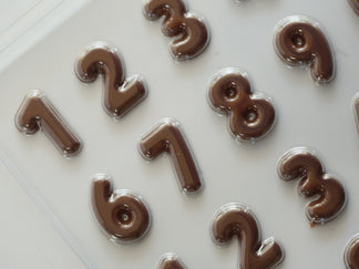 Numbers & Symbols Chocolate Mould | Easy to Use for Custom Chocolates ...