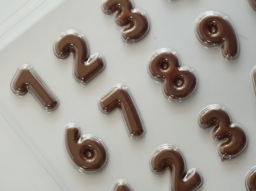 Numbers & Symbols Chocolate Mould | Easy to Use for Custom Chocolates ...