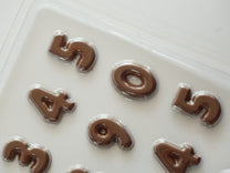 Numbers & Symbols Chocolate Mould | Easy to Use for Custom Chocolates ...