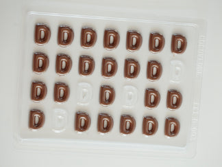 Single Letter Chocolate Moulds | Create Custom Edible Text – Cocoaform