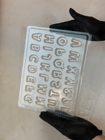 Alphabet Chocolate Mould | Create Custom Edible Text – Cocoaform