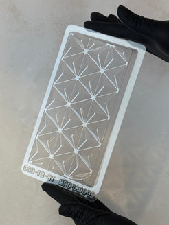 Geometric Chocolate Bar Mould | Sleek & Modern Dubai Chocolate Design ...