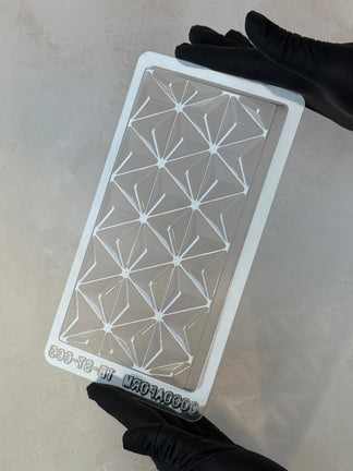 Geometric Chocolate Bar Mould | Sleek & Modern Dubai Chocolate Design ...