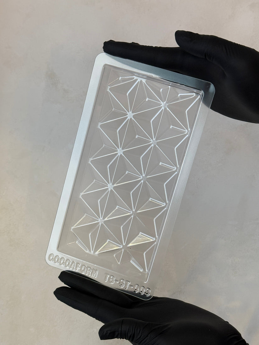 Geometric Chocolate Bar Mould | Sleek & Modern Dubai Chocolate Design ...